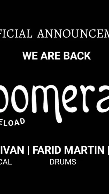 Band Legendaris Boomerang Resmi Reunian dengan Tiga Personel Lama Jadi ...