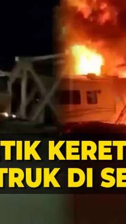 Peristiwa Tabrakan Kereta Api Dan Truk Di Semarang, Ini Alasan Kereta Api Tak Bisa Berhenti Mendadak