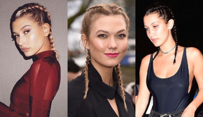 Tutorial Bikin Double Dutch French Braid Hairstyles, Gaya Rambut Kepang ...