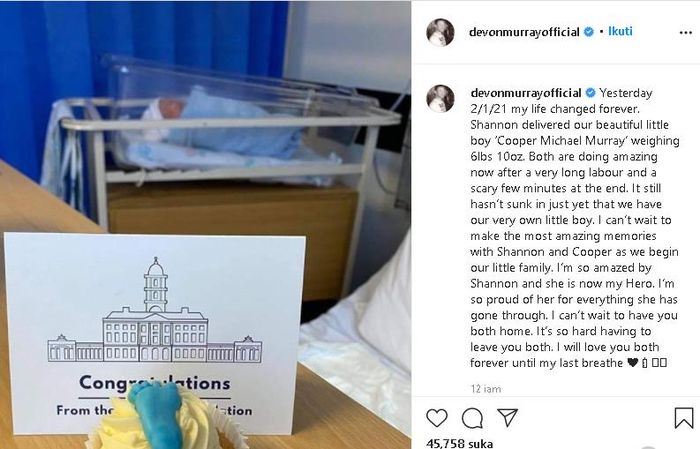 Sambut Kelahiran Anak Pertamanya, Aktor Pemeran Seamus Finnigan di Film ...