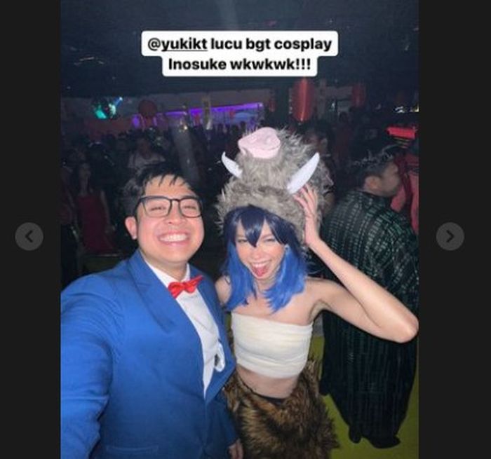 10 Outfit Cosplay Terbaik Seleb di Perayaan Ultah Vidi BCL Yuki Kato ...