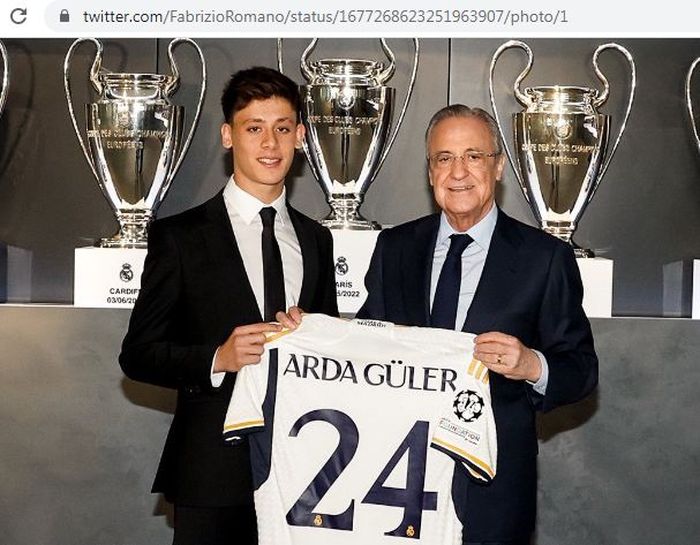 Belum Mulai Main bareng Real Madrid, Arda Guler Sudah Mimpi Jadi ...