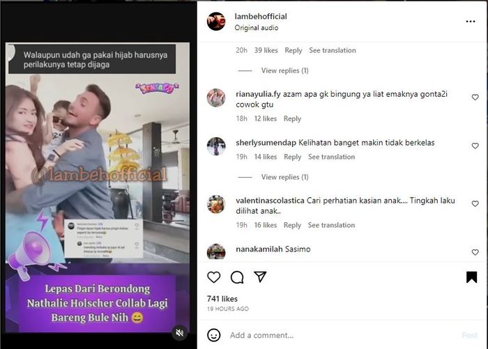 Hempas Berondong, Kini Nathalie Holscher Pamer Momen Mesra Bareng Bule, Netizen Soroti Baby ...