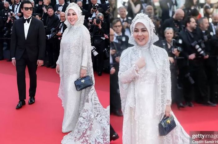 Penampilan Syahrini Pakai Gaun di Cannes Film Festival 2025, Wajah Istri Reino Barack Disebut ...