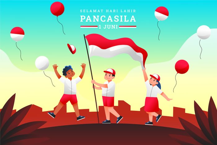 10 Poster Hari Lahir Pancasila 2025, Desain Gratis Untuk Status Media ...