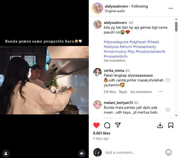 Menantu Idaman! Alyssa Daguise Dapat Pujian dari Maia Estianty Usai Nikah, Istri Al Ghazali Diam ...