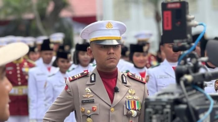 Profil AKP Raden Bimo Dwi Lambang, Komandan Kompi Paskibraka HUT ke-80 RI di Istana Negara ...