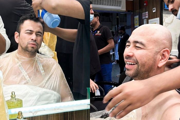 Raffi Ahmad Tampil Plontos di Tanah Suci, Netizen Sebut 'Bercahaya' dan ...