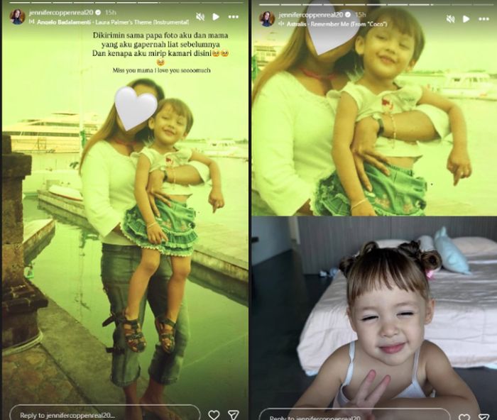 Jelang Menikah, Jennifer Coppen Bagikan Foto Lawas Masa Kecil, Sebut ...