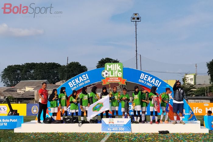 Misi Balas Dendam Tuntas, Srikandi SDN Sukaresmi 06 Rengkuh Trofi MLSC ...
