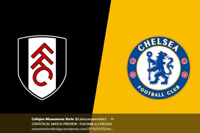 Susunan Pemain Fulham Vs Chelsea - Kepa Kembali Jadi Kiper Utama ...