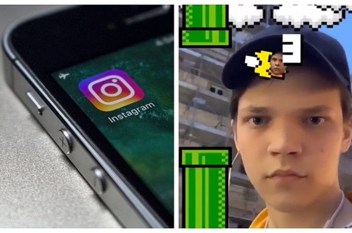 Flying Face, Filter Baru di Instagram Story yang Dimainkan dengan ...