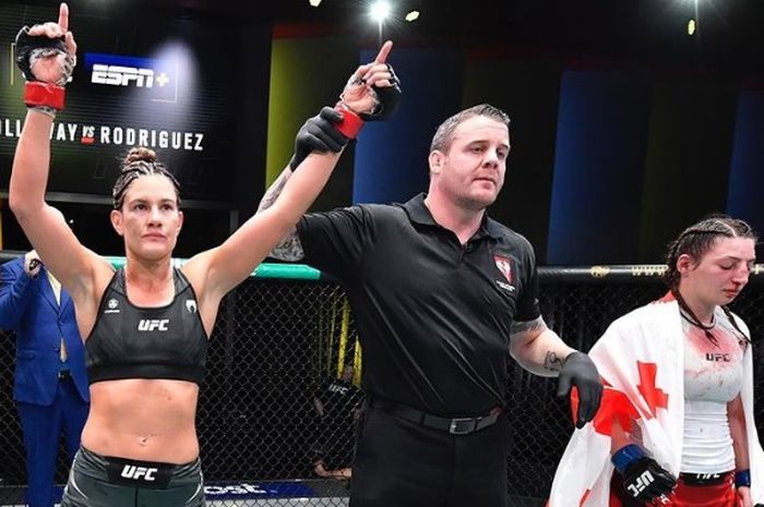 Lagi-lagi Ambyar, Begini Respons Jagoan Wanita UFC Liana Jojua - Juara.net