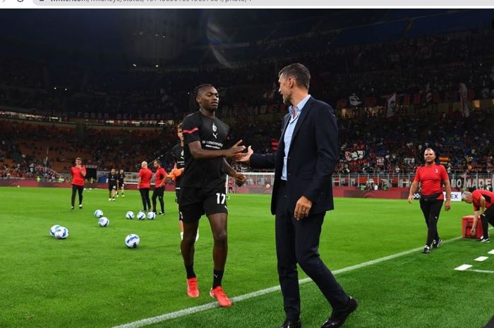 Kaget AC Milan Pecat Paolo Maldini dan Ricky Massara, Rafael Leao Beri ...