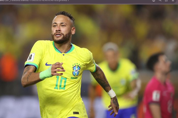 Pakai Nomor Punggung 10 Brasil di Piala Dunia 2026, Neymar Samai Rekor ...