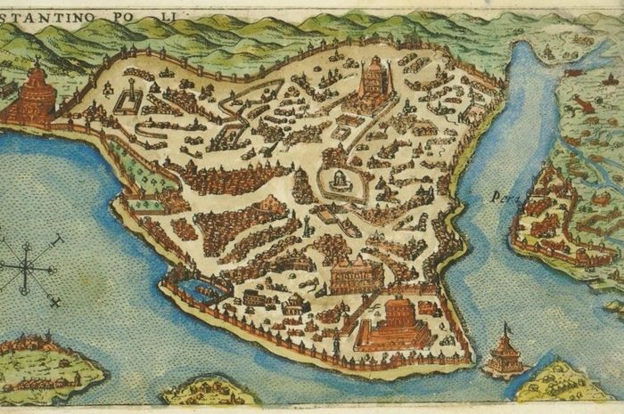 Kota Konstantinopel Selama Kekaisaran Bizantium hingga Jatuh - National ...