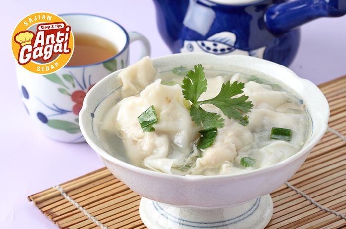 Resep Pangsit Rebus, Sajian Berkuah Gurih Dengan Isian Rasa yang Lezat ...