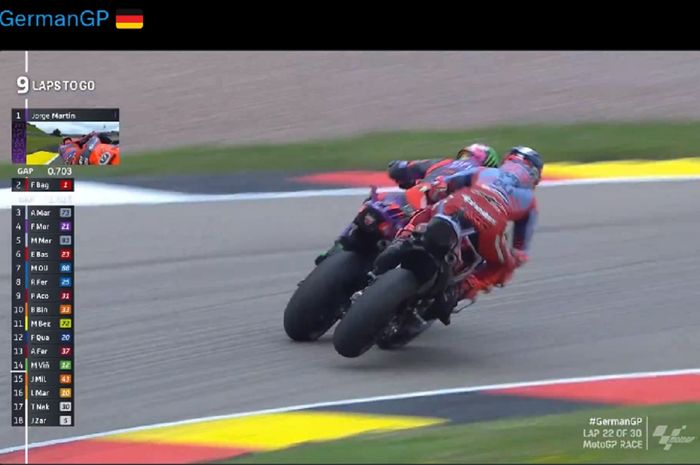 Hasil MotoGP Jerman 2024 - Murid Rossi Senggol Marquez, Francesco ...