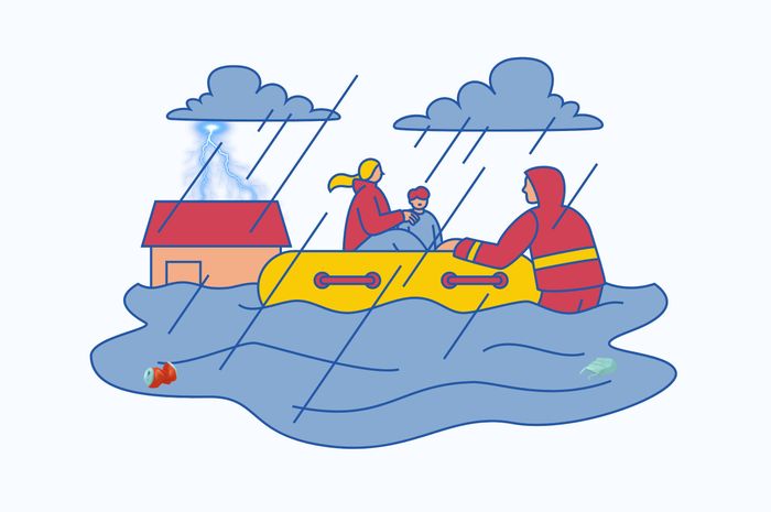 Musim Hujan Tiba, Ini 5 Hal yang Harus Dilakukan Jika Terjadi Banjir di Daerahmu - Bobo