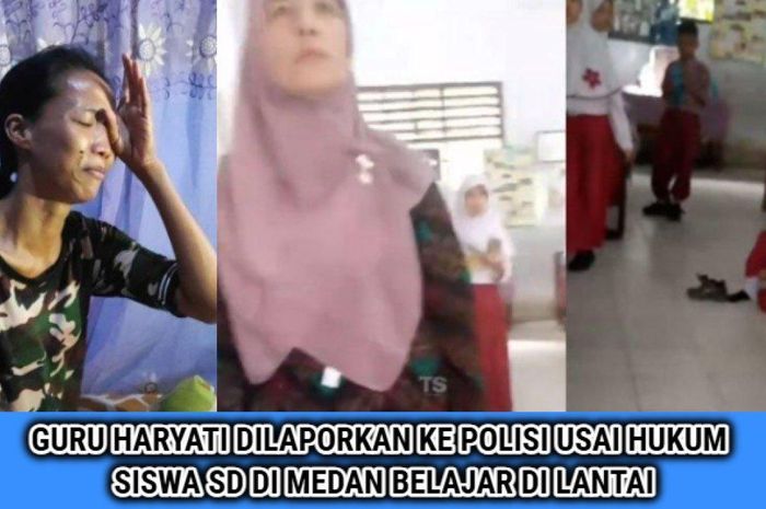 Viral Gegara Hukum Siswa Duduk di Lantai, Guru di Medan Dilaporkan ...