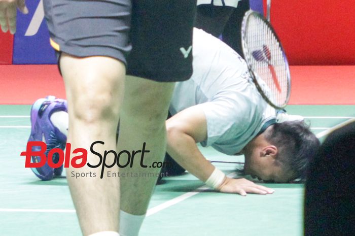 Indonesia Masters 2025 - Makna Sujud Mohammad Ahsan di Laga Perpisahan - Bolasport.com