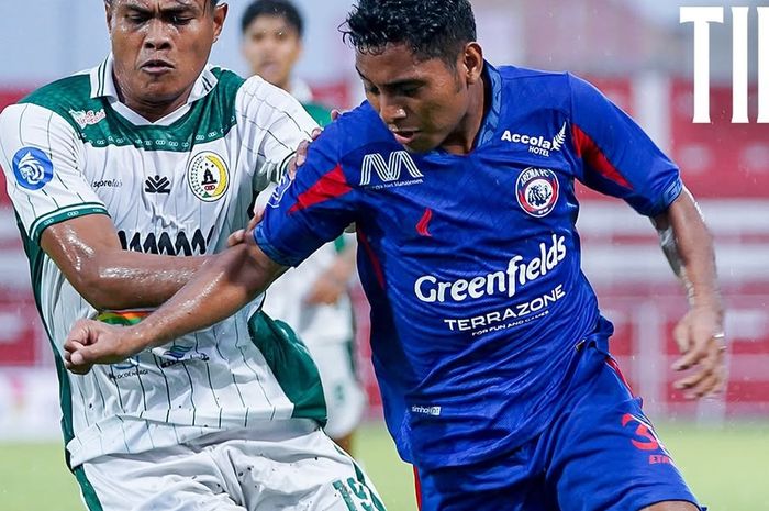 Hasil Liga 1 - Arema FC Bungkam PSS Sleman Lewat Drama 8 Gol Dalam Laga yang Sempat Tertunda 85 ...