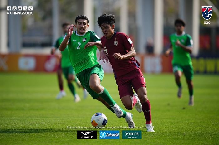 Hasil Piala Asia U-20 2025 - 10 Pemain Thailand Menolak Kalah, Gajah ...