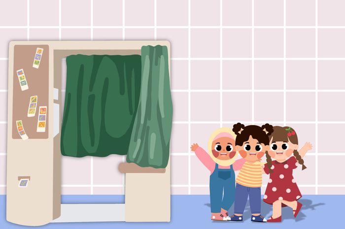 6 Rekomendasi Pose Seru bersama Teman di Photo Booth - Bobo