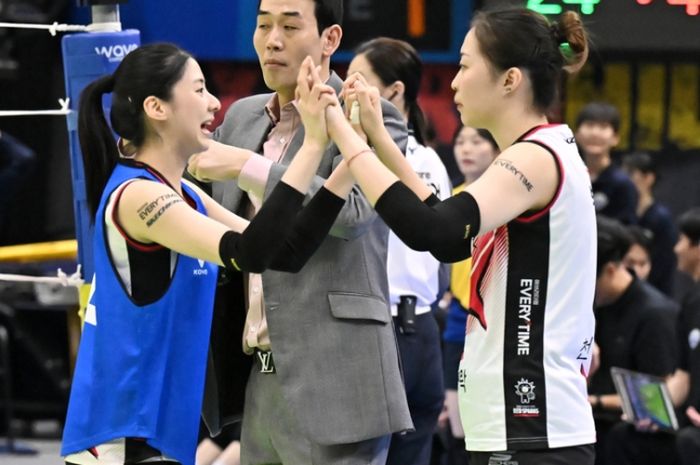 Playoff Liga Voli Korea - Mendadak Jadi Libero, Park Hye-min Lakukan Banyak Aksi Penyelamatan ...