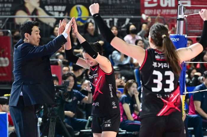 Final Liga Voli Korea - 1 Kalimat dan Situasi Berubah, Pelatih Red ...