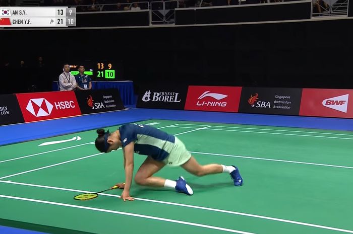 Rantai 27 Kemenangan An Se-young Terputus, Chen Yu Fei Sekali Lagi ...
