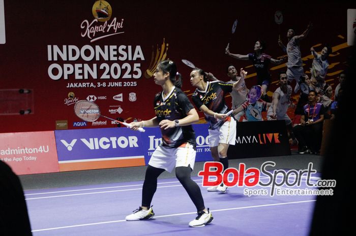 Hasil Indonesia Open 2025 - Arlya/Zahra Tunjukkan Arti Perjuangan saat ...