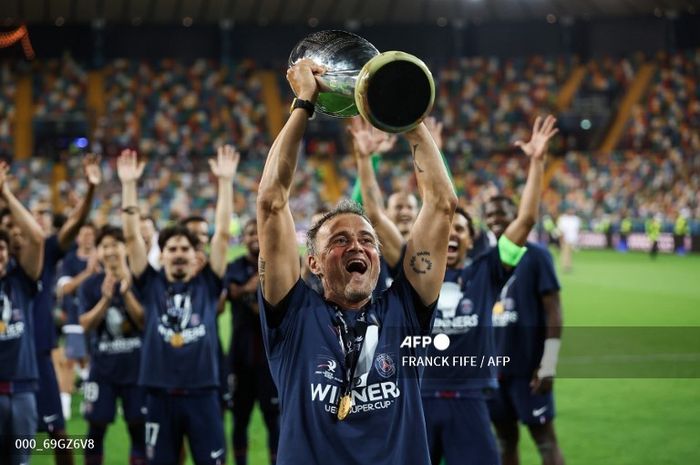 PSG Juara Piala Super Eropa 2025, Luis Enrique Ukir 2 Rekor Bersejarah ...
