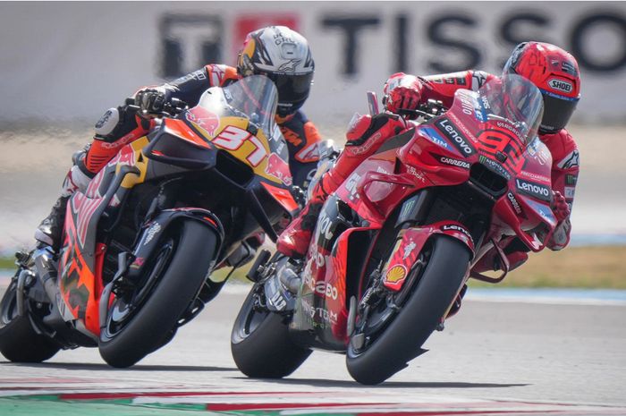 Hasil Kualifikasi MotoGP Hungaria 2025 - Marquez Tercepat saat Bos Ducati Terdiam Lihat Bagnaia ...