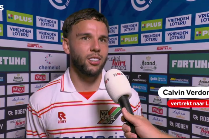 Resmi Pamitan Menuju Lille, Calvin Verdonk Berdoa Ketemu NEC di Liga Champions - Bolasport.com