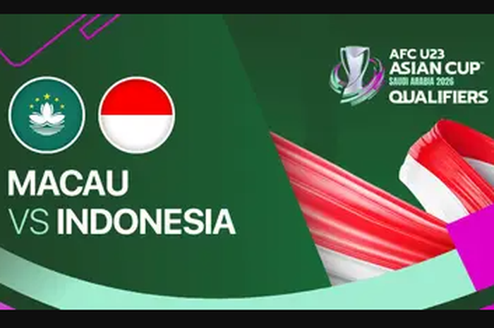 Link Live Streaming Timnas Indonesia vs Makau di AFC U23 Asian Cup 2026