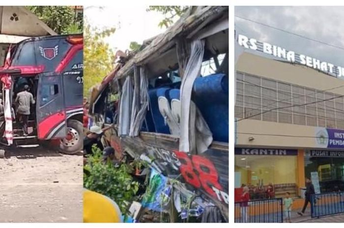 Innalillahi, Kecelakaan Bus Rombongan Karyawan RSBS Jember Sebabkan Satu Keluarga Tewas