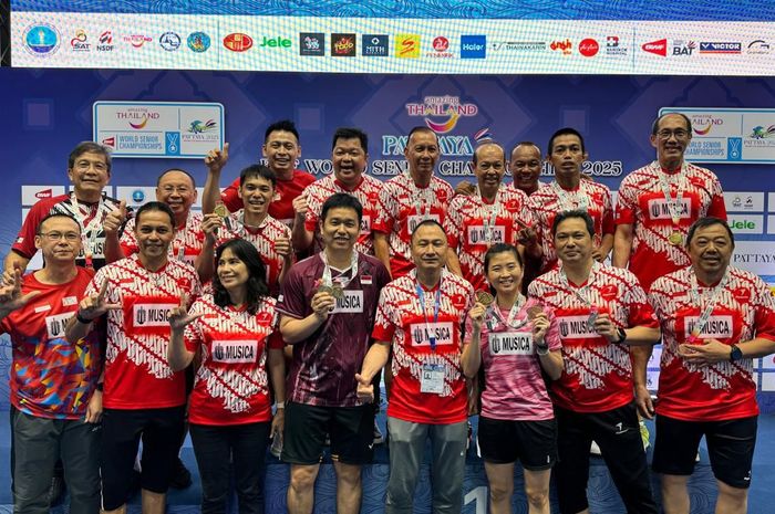 BWF World Senior Championships 2025 - Legenda Bulu Tangkis Indonesia Raih 7 Emas, Diharapkan ...