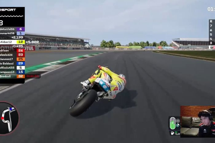 Dipo Akbar Finis Podium di MotoGP eSport World Championship 2025 ...