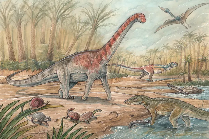 Titanosaurus Jadi Dinosaurus Terbesar karena Sistem Pernapasannya Super ...