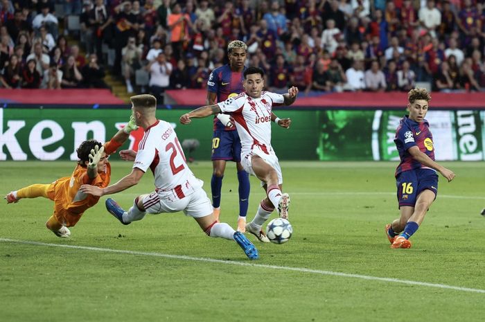 Hasil Liga Champions - 7 Produk La Masia Starter, Fermin Lopez Hattrick ...