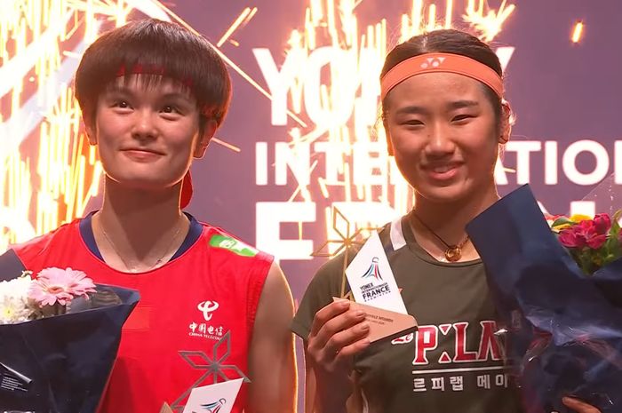 China Frustrasi Punya Tunggal Putri No 2 Cuma Jadi Samsak An Se-young di Final, Senyuman Tulus ...