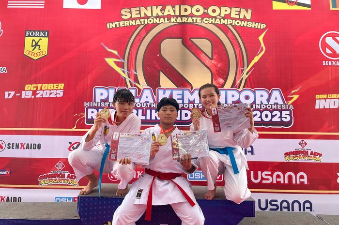 7 Siswa Indonesia Ini Borong Medali di Kompetisi Karate Internasional ...