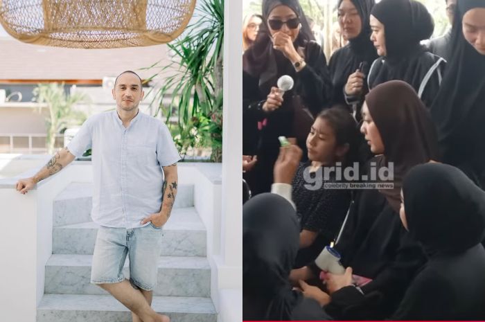 Richa Novisha Menangis Histeris Usai Antar Gary Iskak ke Peristirahatan ...