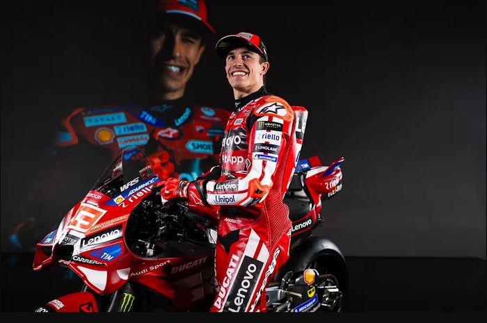 Nuansa Merah dan Putih, Marc Marquez Tergugah Livery Baru Ducati ...