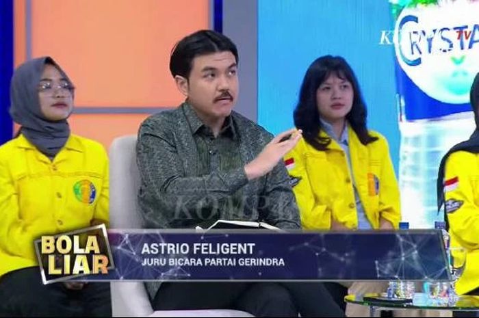 Sosok Astrio Feligent, Jubir Gerindra yang Jadi Sorotan Usai Debat ...