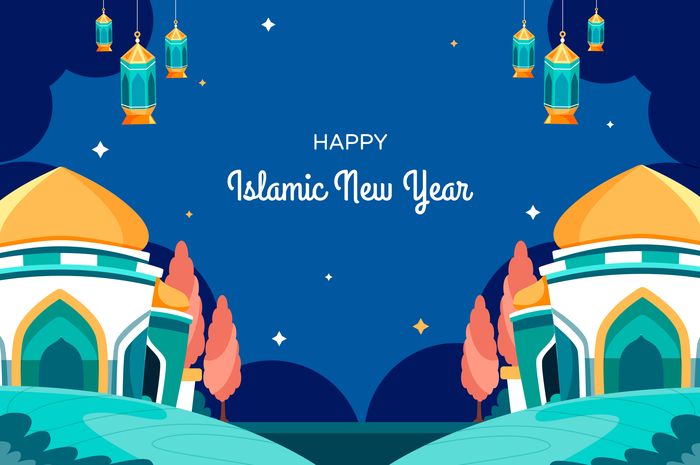 5 Poster Ucapan Tahun Baru Islam 2026 Gratis Beserta Caption untuk ...