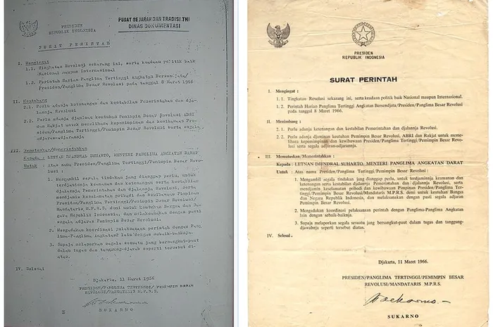 Apakah Kaitannya Antara Supersemar dengan Orde Baru? Ini Penjelasannya