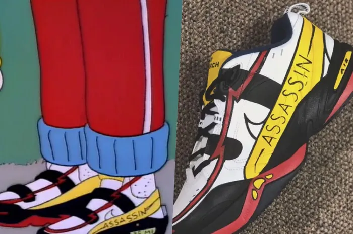 Sneakers 'Assassin' yang Ada di The Simpsons Kini Hadir di Dunia Nyata ...