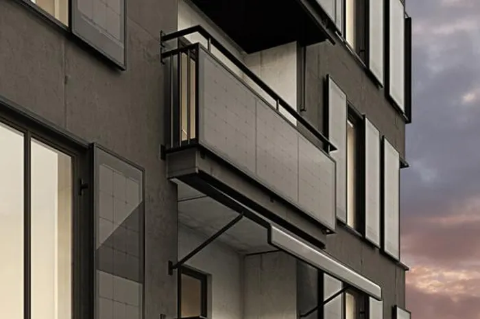 Unik, Panel Surya Bisa Dijadikan Fasad - Page all